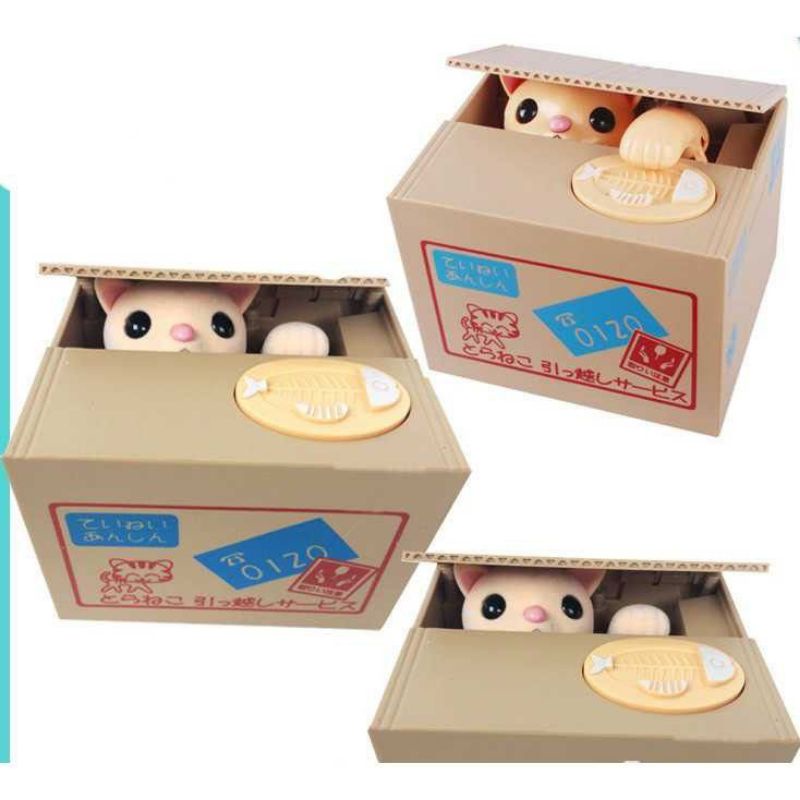 Jual Celengan unik ocelot remover celengan caracter pencuri koin ...