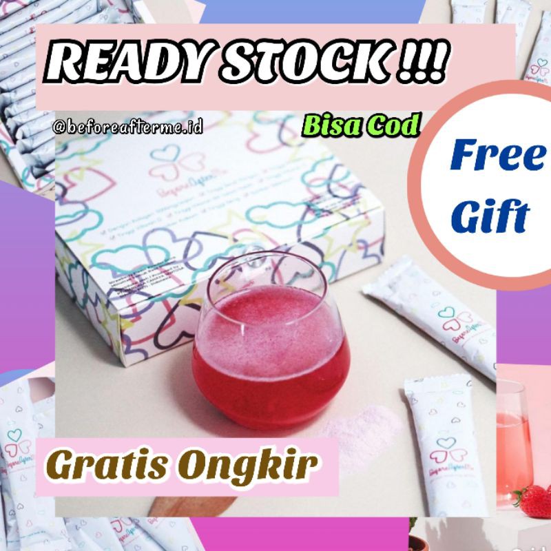 Jual Beforeafterme Minuman Collagen Drink by Prilly BPOM Before After ...