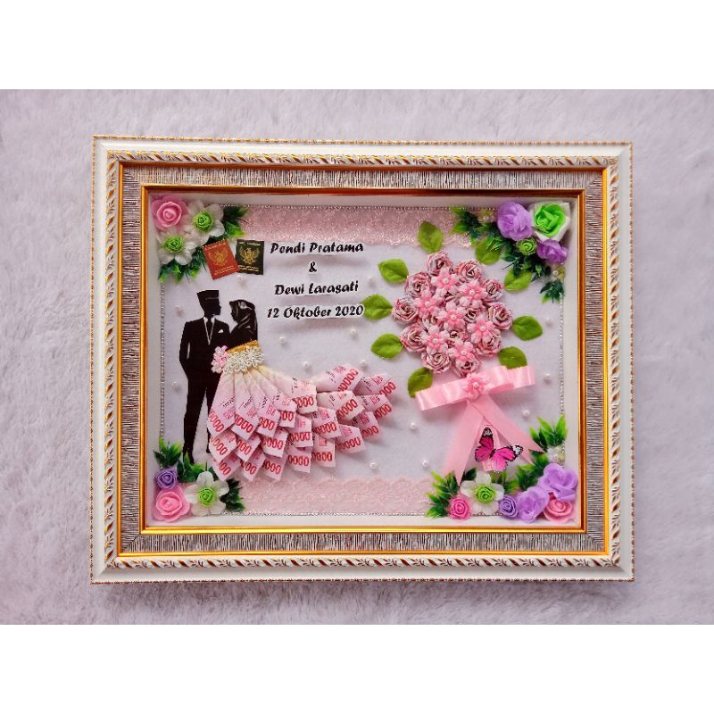 Jual MAHAR PERNIKAHAN / MAHAR PIGORA / MAHAR AKRILIK / LAYOUT MAHAR ...