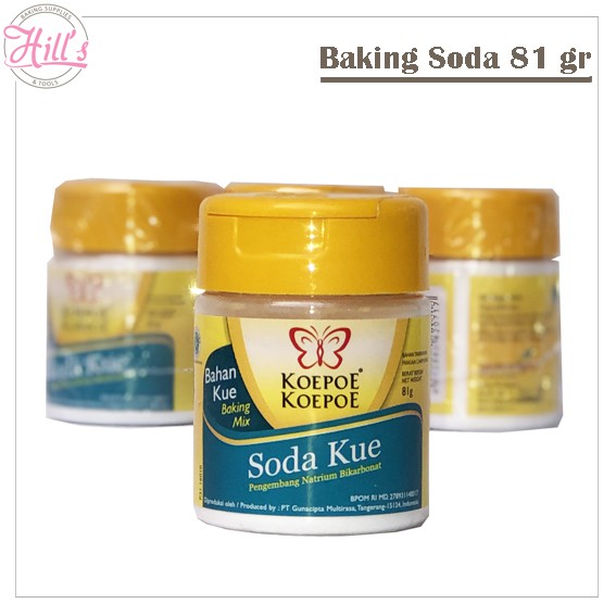 Jual BAKING SODA KUPU KOEPOE 81 gr / SODA KUE | Shopee Indonesia