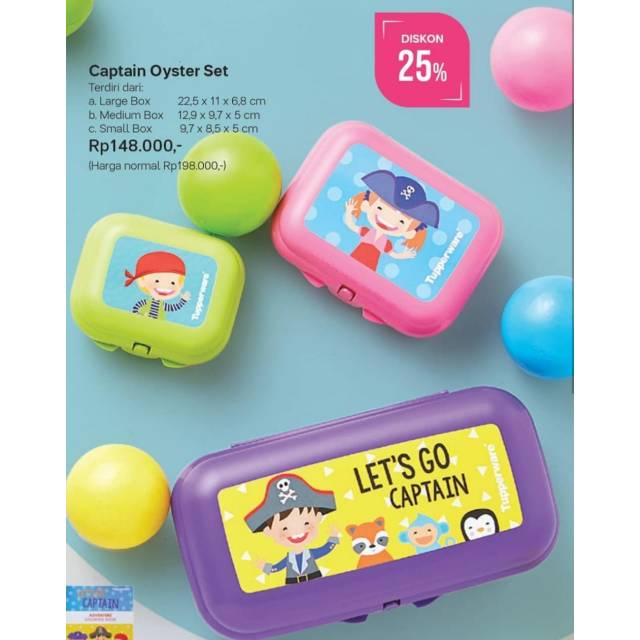 Jual Captain oyster set | Shopee Indonesia