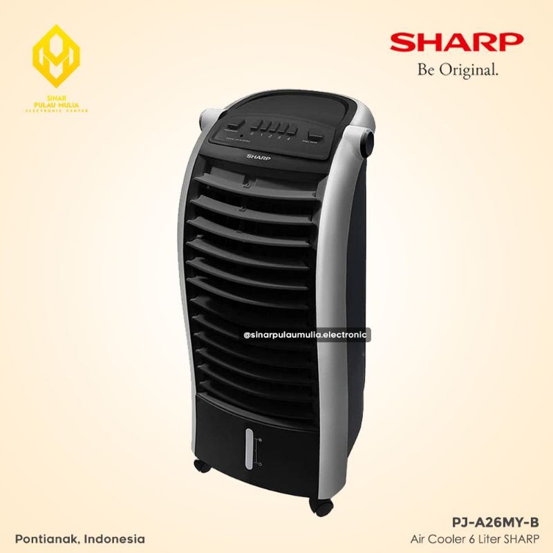 Jual Sharp Air Cooler 6 Liter [4 Cooler Ice Pack Twice Cooling] - PJ ...