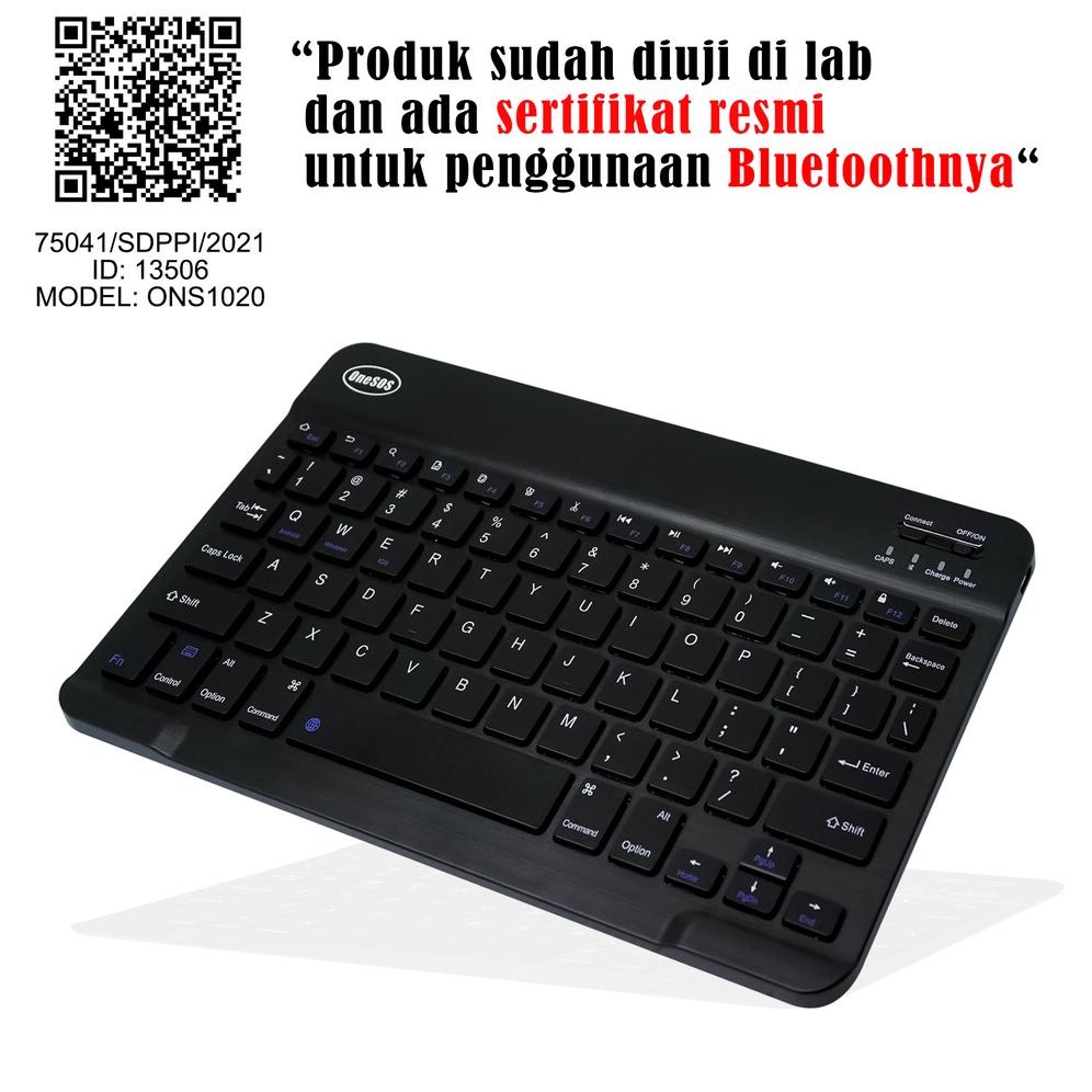 Jual Keyboard Wireless Hp Tab Laptop Smart Tv Slim Thin Design Untuk ...