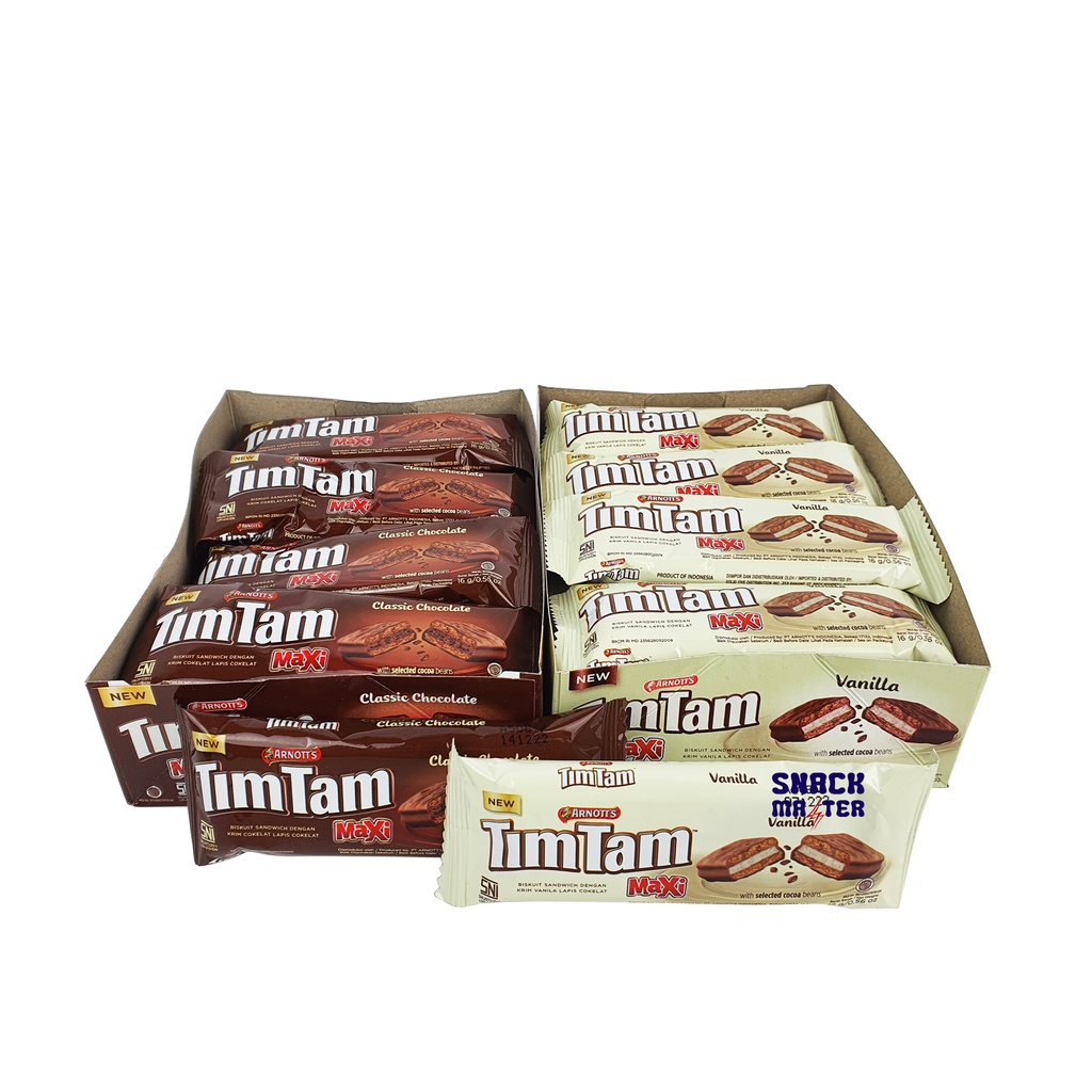 Jual Tim Tam Maxi BOX - Netto 12bks x 16gr | Shopee Indonesia