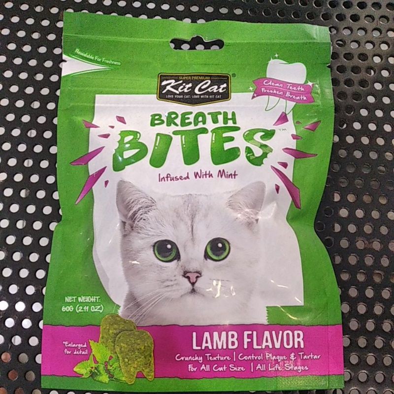 Jual Snack kit cat stick kucing kit cat breath bites lamb 60gr | Shopee ...