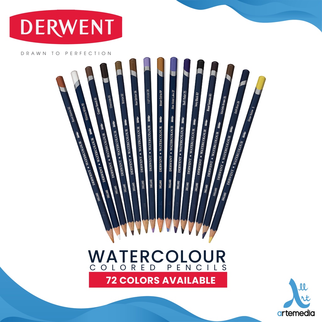 Jual Derwent Watercolor Pencil Color Satuan | Shopee Indonesia