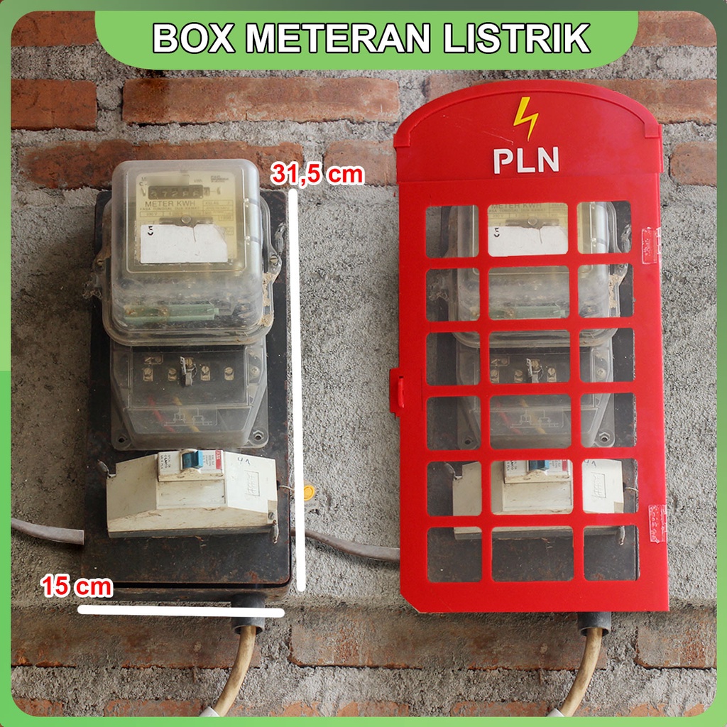 Jual Box Listrik KWH Meter Pascabayar Bahan Acrylic/Akrilik | Shopee ...