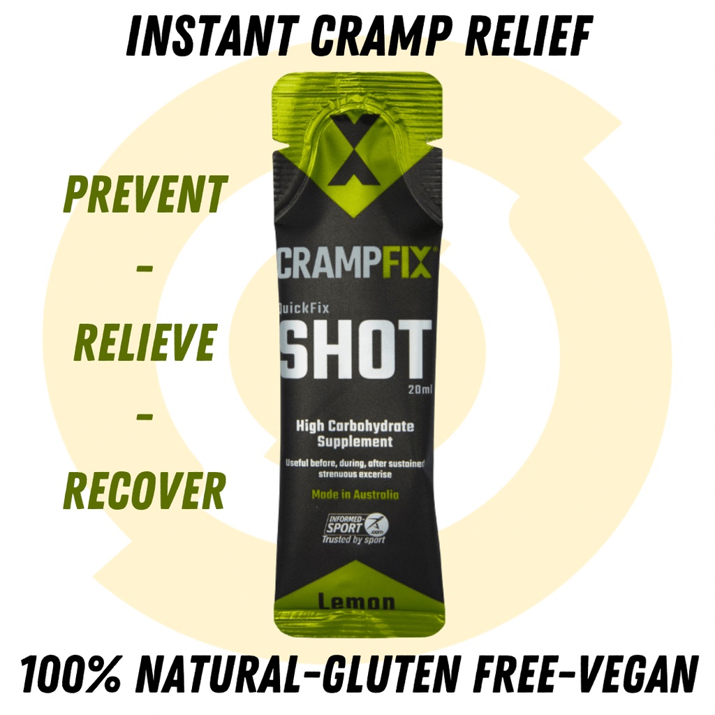 Jual Minuman Energy Drink Anti Kram CRAMPFIX QuickFix Shot Lemon 20ml ...