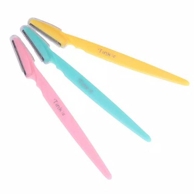 Jual Pisau Pencukur Alis Tinkle Alat Pencukur Kerokan Alis Eyebrow ...