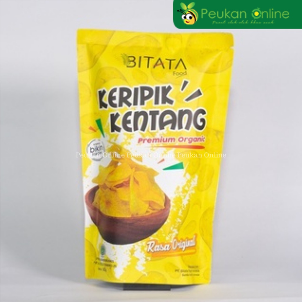 Jual BItata Food Keripik Kentang Premium Organic 60 gram | Shopee Indonesia