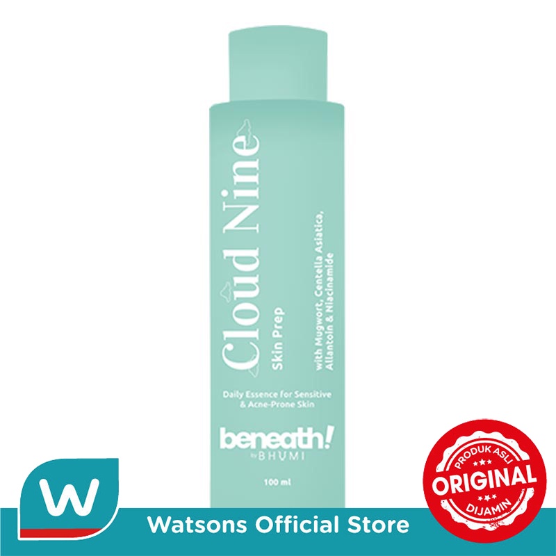 Jual beneath! Cloud Nine Skin Prep Essence Toner | Shopee Indonesia