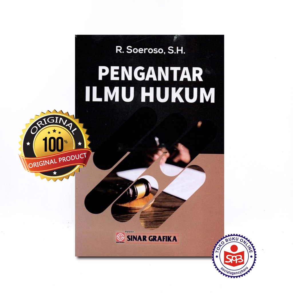 Jual Pengantar Ilmu Hukum R Soeroso Shopee Indonesia
