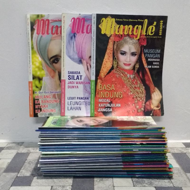 Jual Majalah Mangle Bahasa Sunda Tahun 2024, 2023, 2022, 2021, 2020, 2019, 2018 | Shopee Indonesia