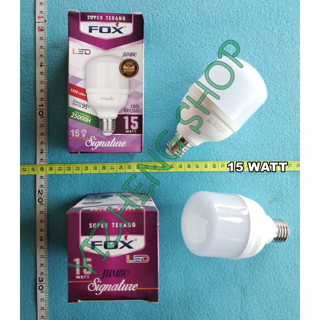 Jual LAMPU LED 15 WATT FOX JUMBO KAPSUL SIGNATURE | Shopee Indonesia