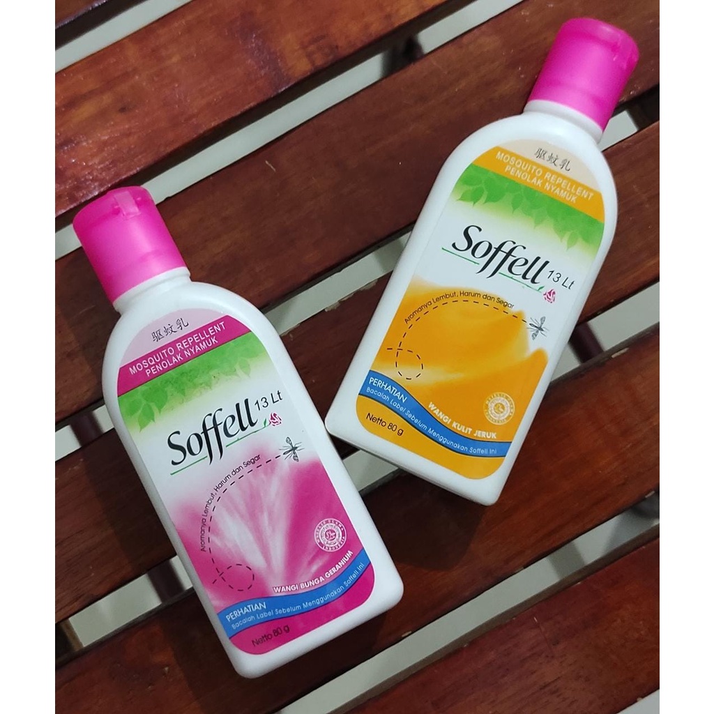 Jual Soffell Botol 80 Gram / Wangi Kulit Jeruk / Bunga Geranium ...
