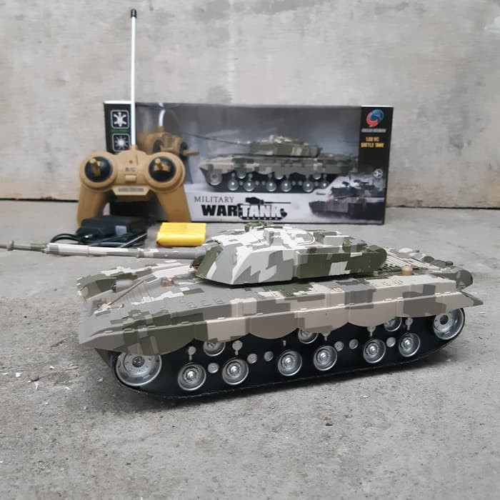 Jual Rc Tank Tiger Remot Control Mainan Anak Panser Remote Kontrol ...