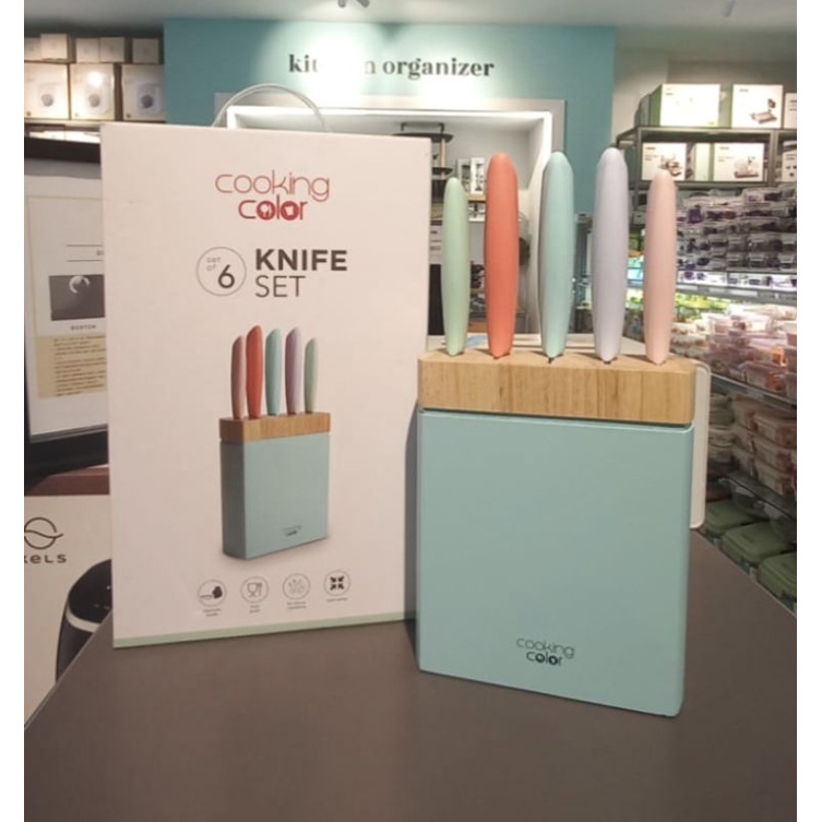 Jual Informa knife set blok hayes,pisau dapur set pastel,pisau set ...