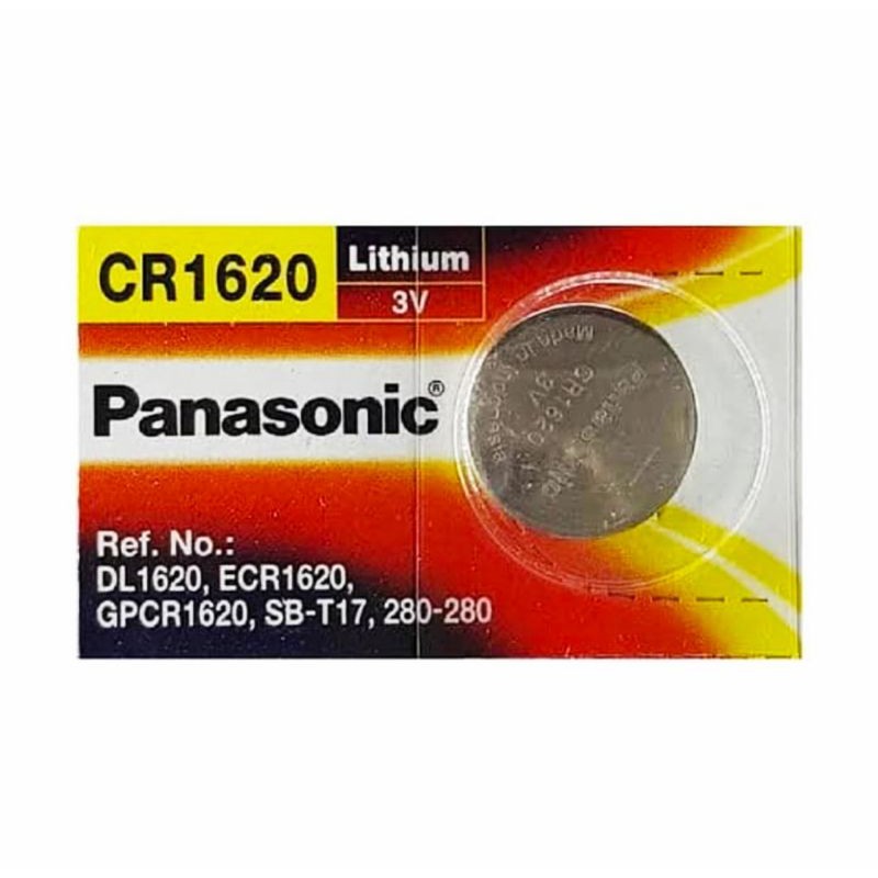 Jual Baterai LITHIUM 3V PANASONIC CR1620 CR-1620 button cell kancing ...