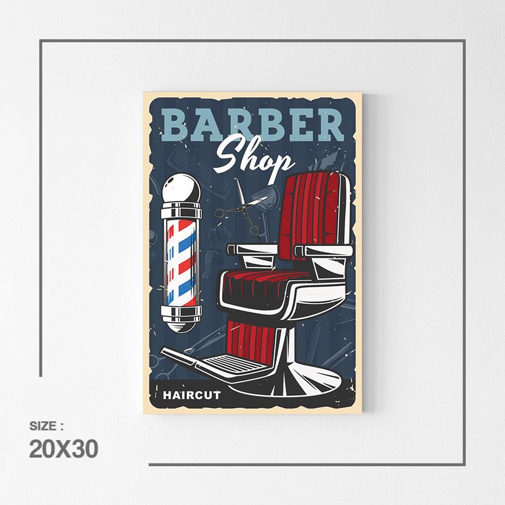 Jual Poster kayu barbershop - Hiasan dinding barbershop - Kata kata ...