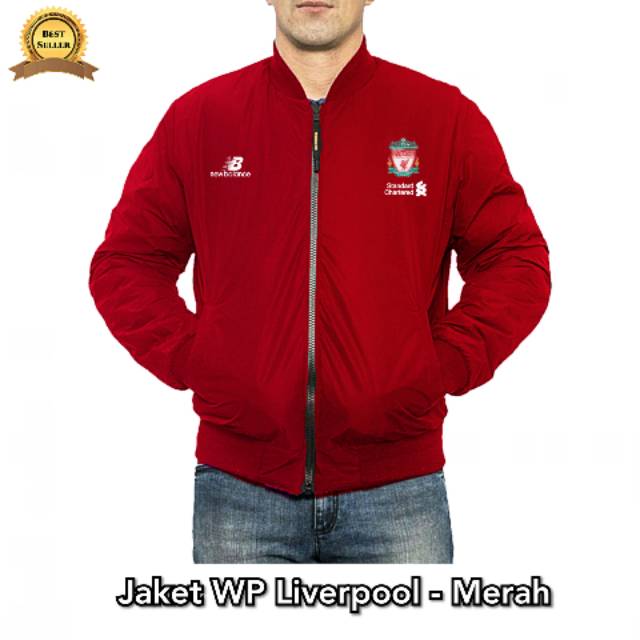 Jual PROMO Jaket WP Liverpool - Merah | Shopee Indonesia