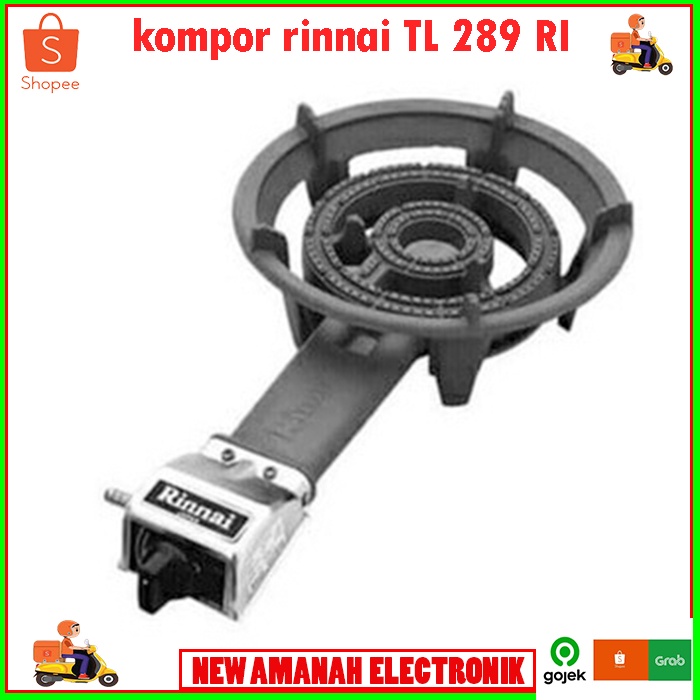 Jual kompor GAS RINNAI TL 289 RI Kompor Gas 1 Tungku Kompor Komersil ...