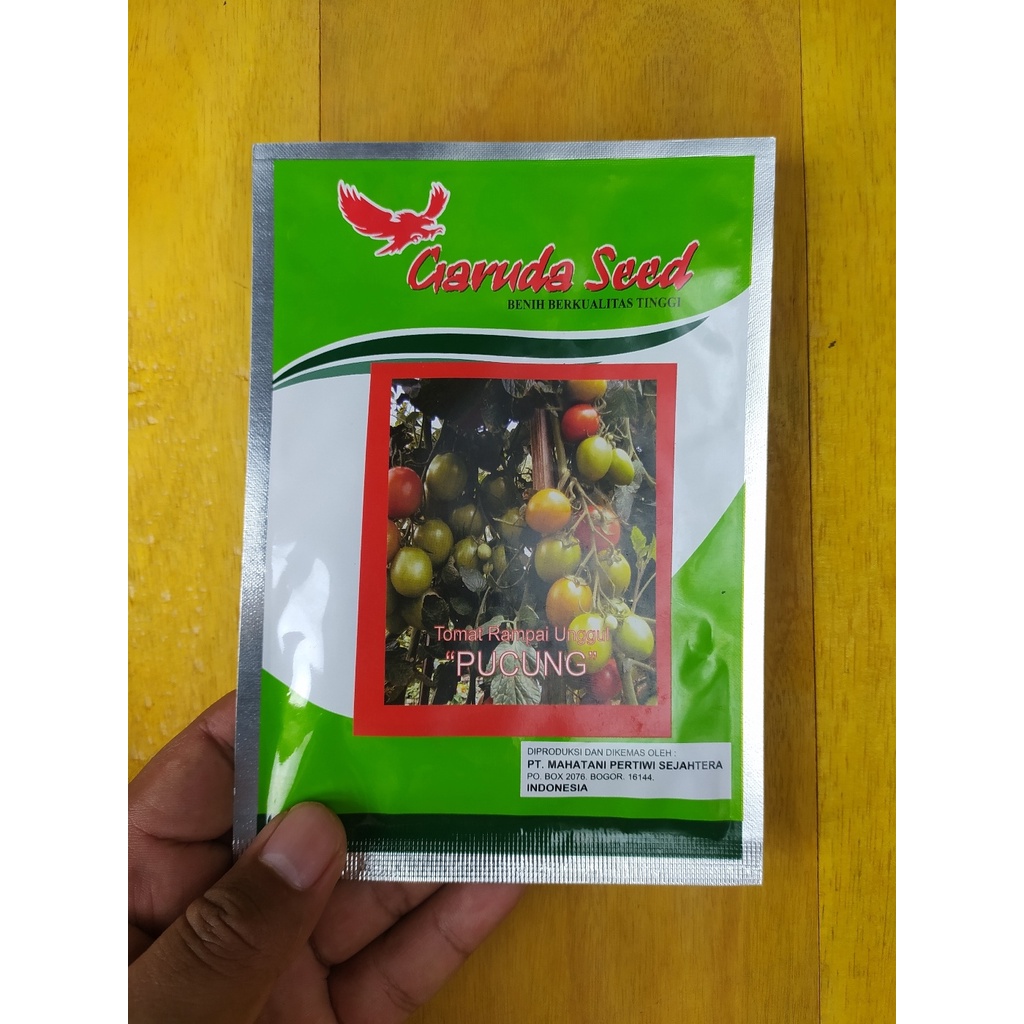 Jual BENIH TOMAT RAMPAI UNGGUL PUCUNG ISI 5 GRAM CAP GARUDA SEED ...