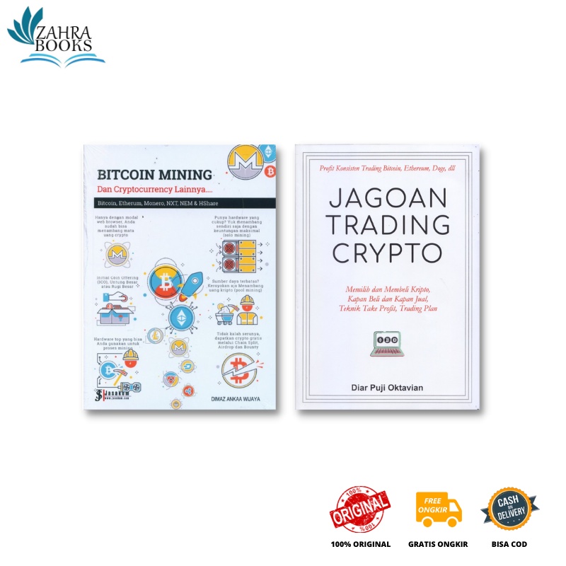 Jual BK - BUKU BITCOIN MINING & JAGOAN TRADING CRYPTO | Shopee Indonesia