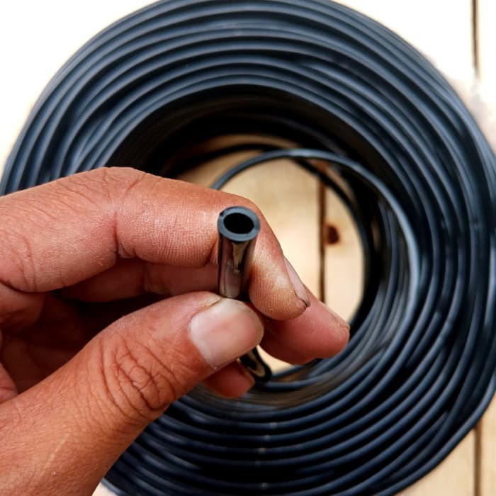 Jual Selang aerator hitam 100m selang 1 roll hidroponik | Shopee Indonesia