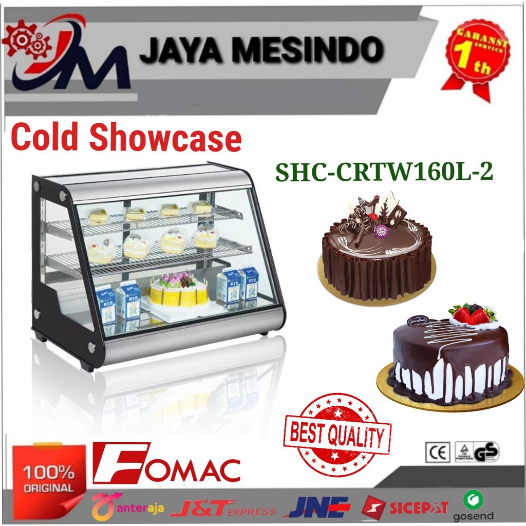 Jual Cold Showcase / Lemari Pendingin Countertop Cake SHC-CRTW160L-2 ...