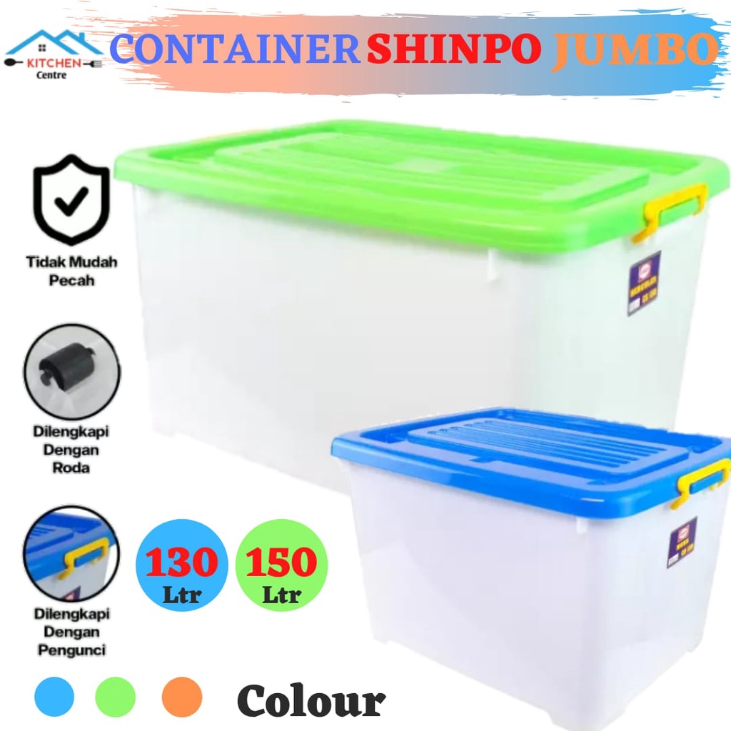 Jual SHINPO - Container Box 8-10-15-25-30-45-60-70-95-130-150-195 Liter ...