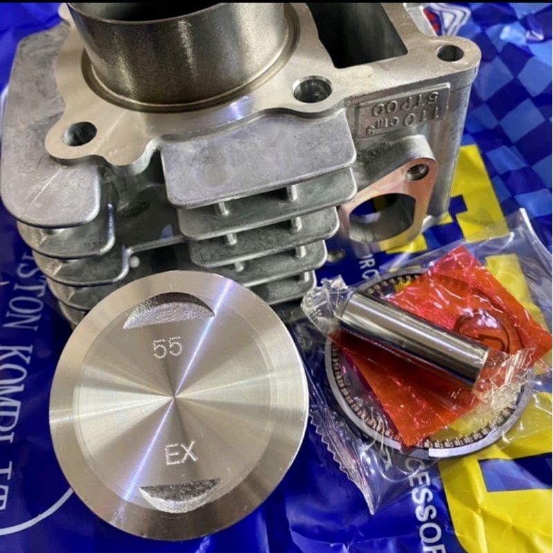 Jual BLOK BORE UP JUPITER Z SET PISTON DIAMETER 55 BLOK RACING | Shopee ...