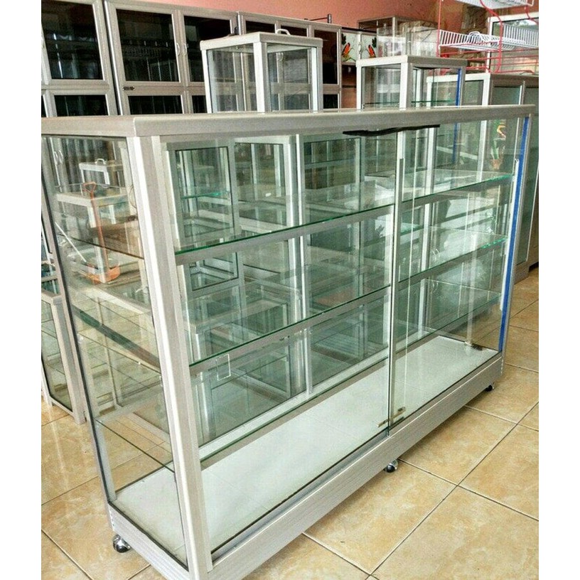 Jual etalase kaca 1.2 M ETALASE SEMBAKO1.2M ETALASE WARUNG 1.2M ...