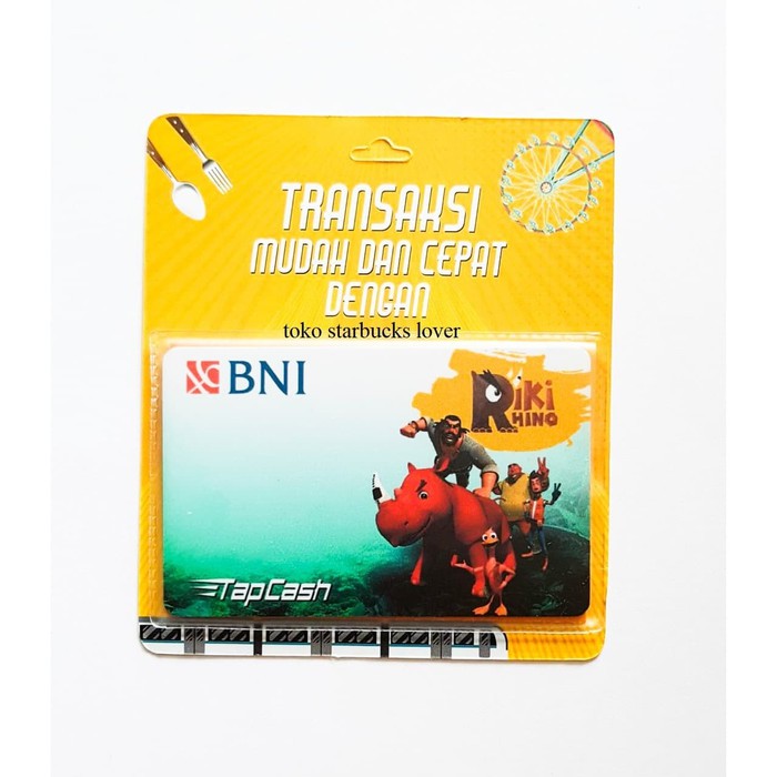 Jual Kartu Tapcash Bni Emoney Edisi Riki Bejibun | Shopee Indonesia