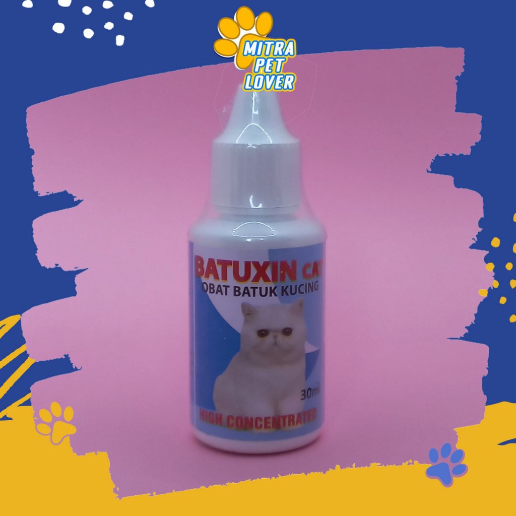 Jual OBAT BATUK KUCING - BATUXIN CAT 30 ML - ATASI BATUK PILEK DEMAM ...