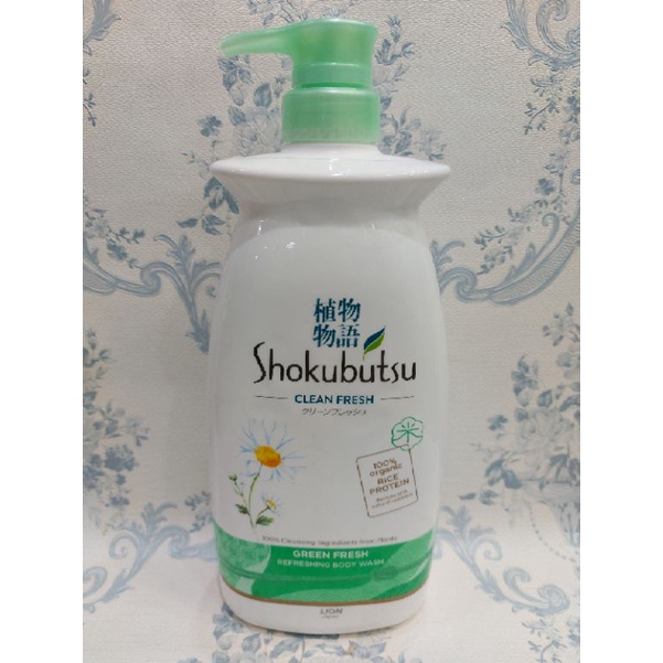 Jual SHOKUBUTSU CLEAN FRESH GREEN FRESH 900GR | Shopee Indonesia