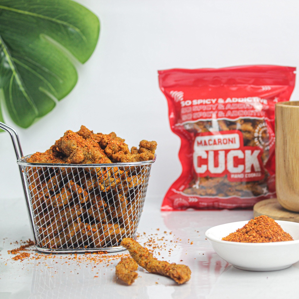 Jual Macaroni Cuck Keripik Usus Pedas Daun Jeruk Kemasan Reguler 80gr ...