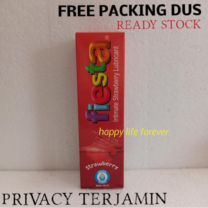 Jual Fiesta Strawberry Lubricant Gel 70 Ml - Pelumas - Baru 50 Ml ...