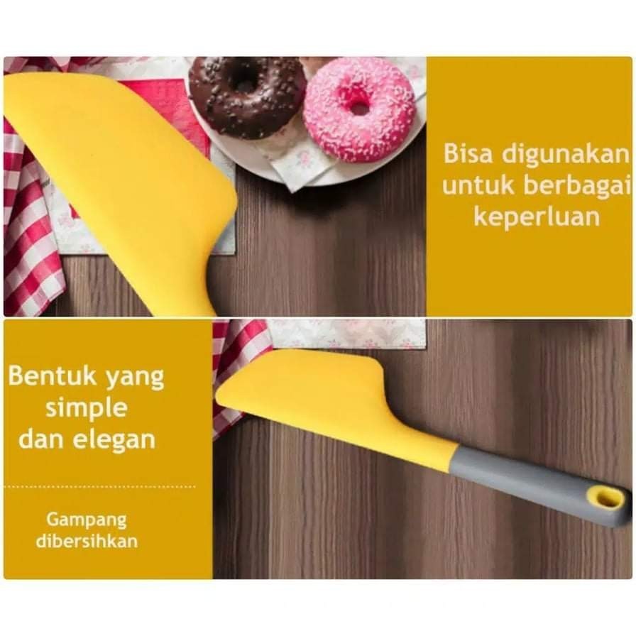 Jual SPATULA SILIKON JUMBO PREMIUM - SPATULA SILICON BESAR ANTI LENGKET ...
