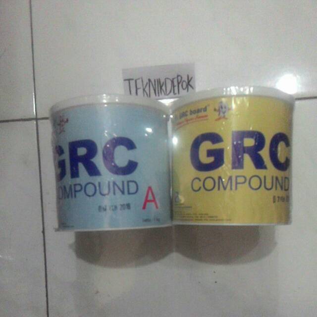 Jual compound 2 kg A+B compound grc compound gypsum | Shopee Indonesia