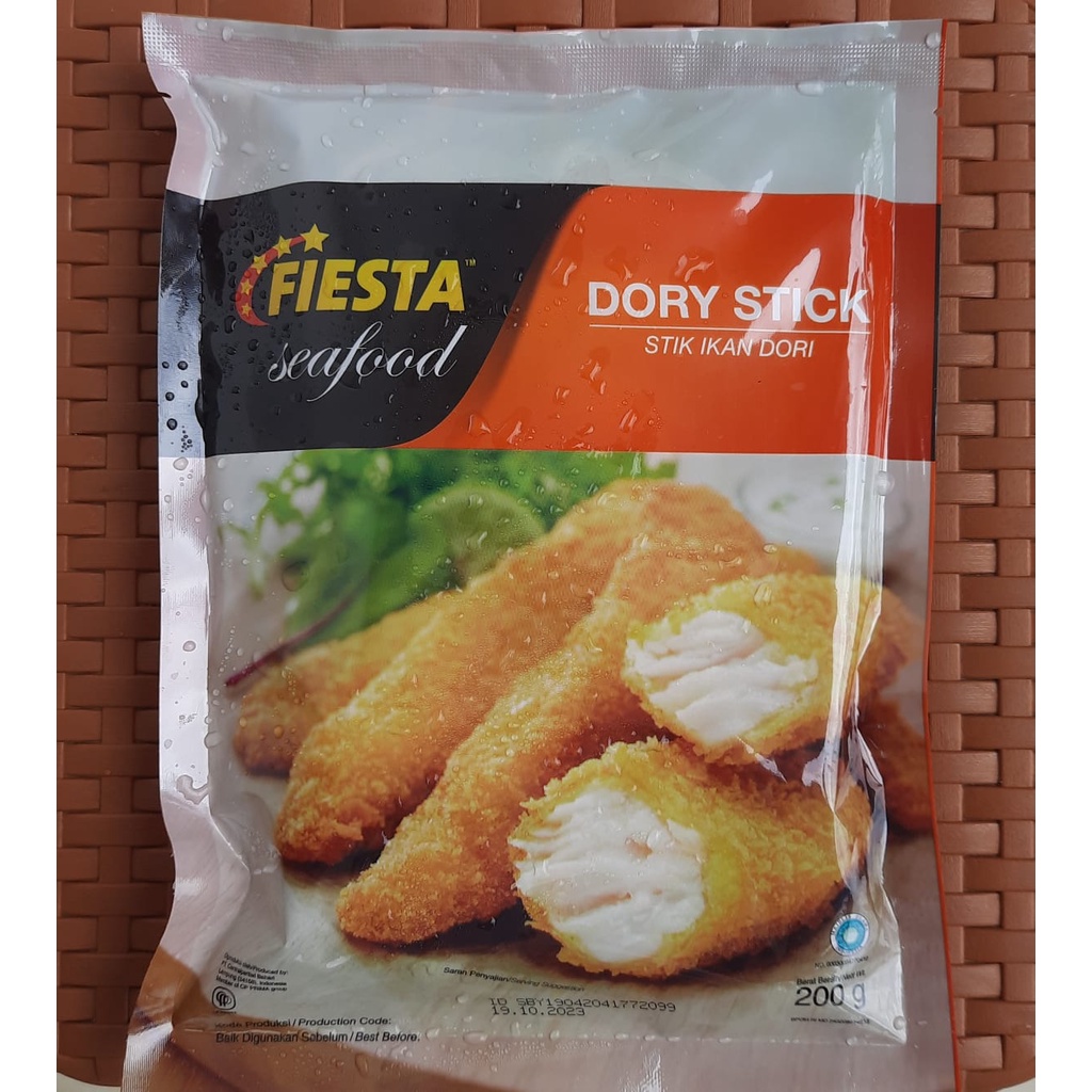 Jual Fiesta Seafood Dory Stick Stik Ikan Dori 200 Gram Gr | Shopee ...