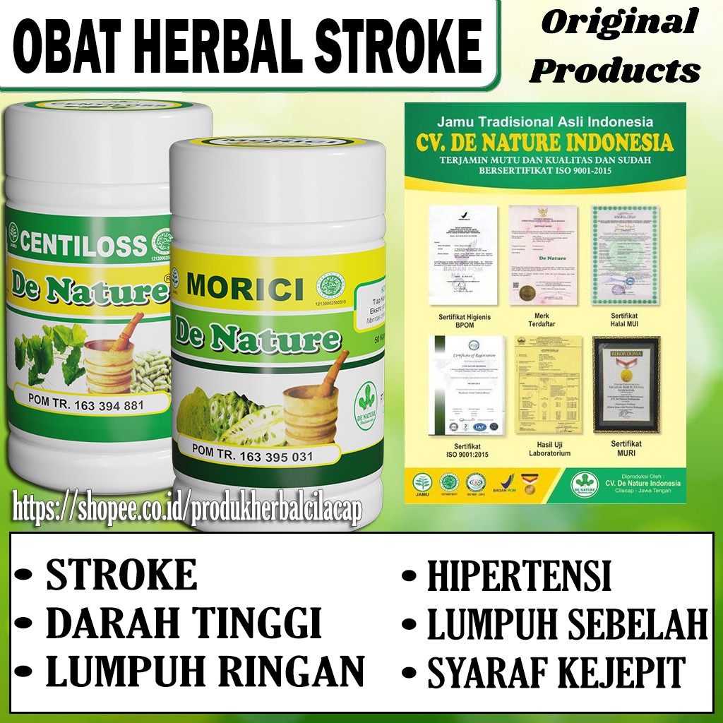 Jual Obat Stroke Ampuh, Obat Strok Struk Ringan, Lumpuh Menahun ...