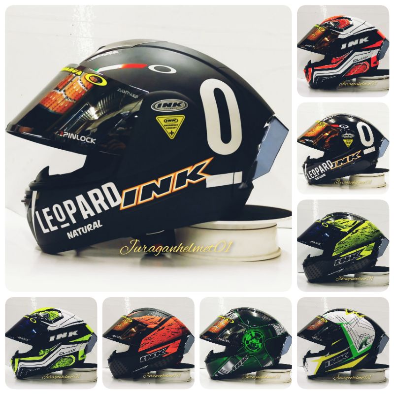 Jual helm full face ink cl max paket ganteng original | Shopee Indonesia