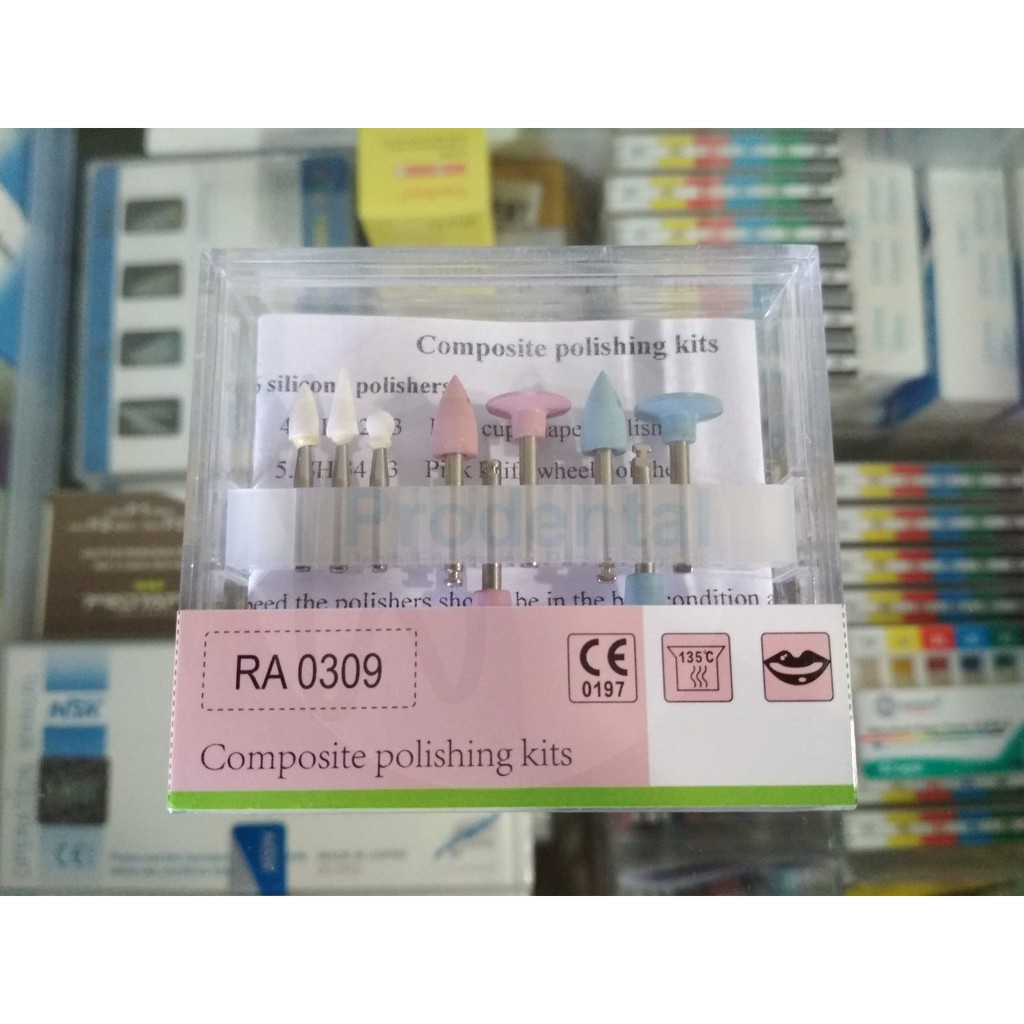 Jual Dental bur poles komposit gigi low speed lowspeed RA0309 burs ...