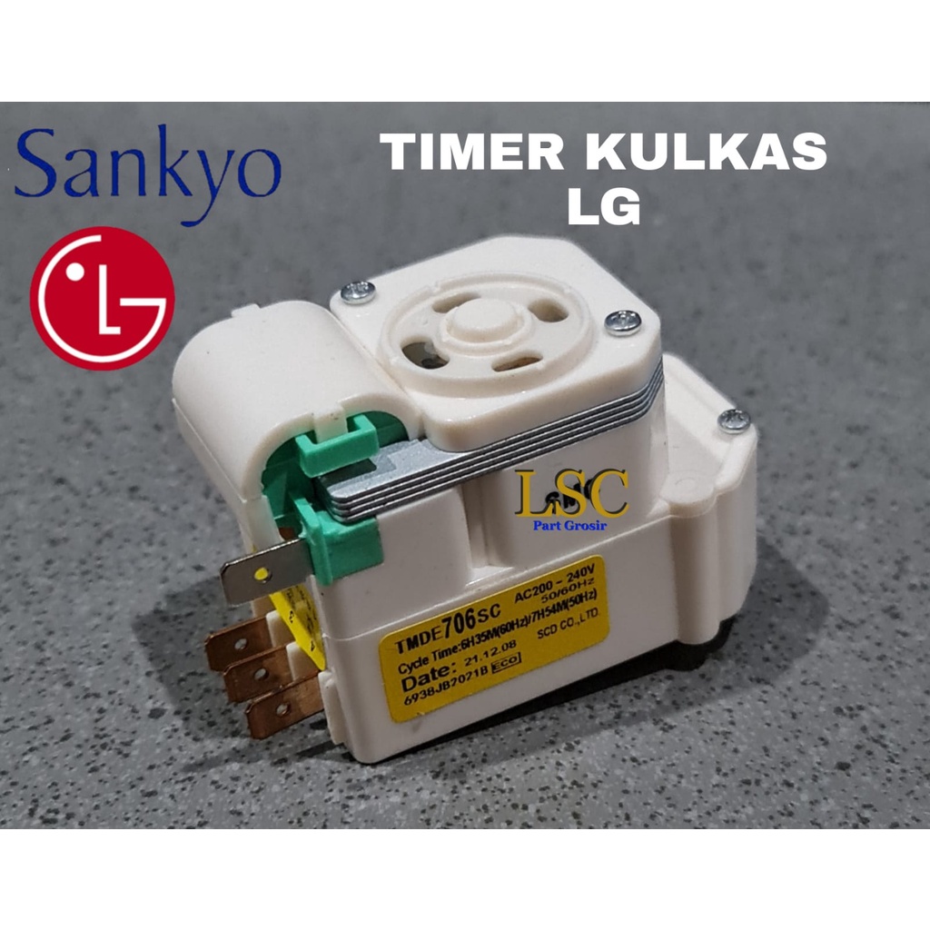Jual Timer Kulkas TMDE 706 SC Timer Kulkas LG 2 Pintu Sankyo Sanyo ...