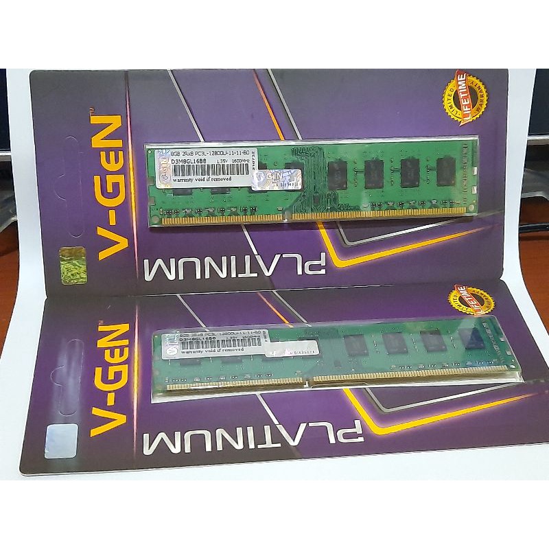 Jual Memory Ram Longdim Ddr3 8Gb V-Gen Pc 12800 ( 1600Mhz ) | Shopee Indonesia