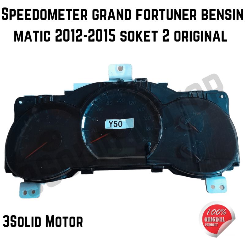 Jual SPEEDOMETER GRAND FORTUNER BENSIN MATIC 2012-2015 SOKET 2 ORIGINAL ...