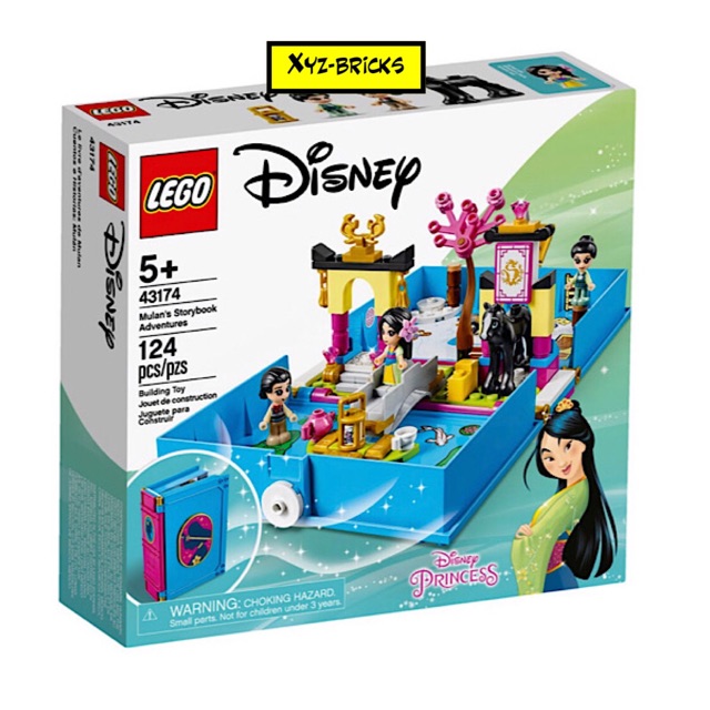 Jual LEGO 43174 - Disney Princess Mulan’s Storybook Adventures | Shopee ...