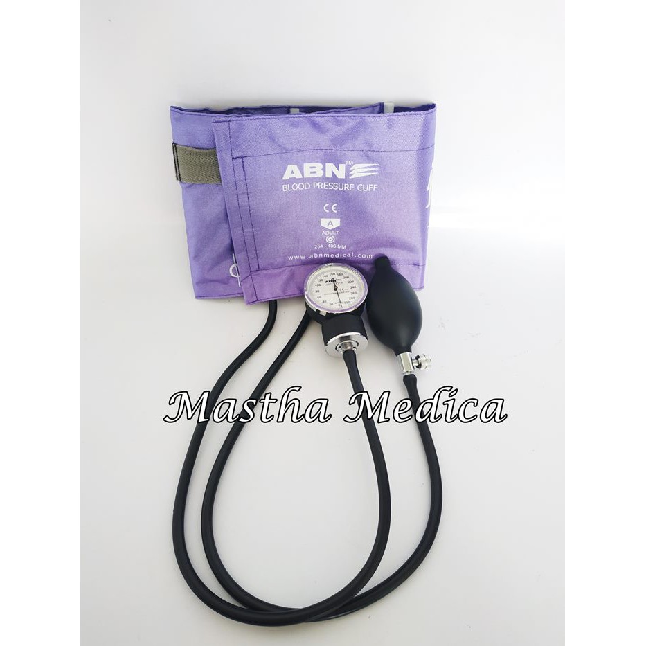 Jual Tensimeter Aneroid ABN Spectrum Tensi Ungu Purple Jarum Pegas ...