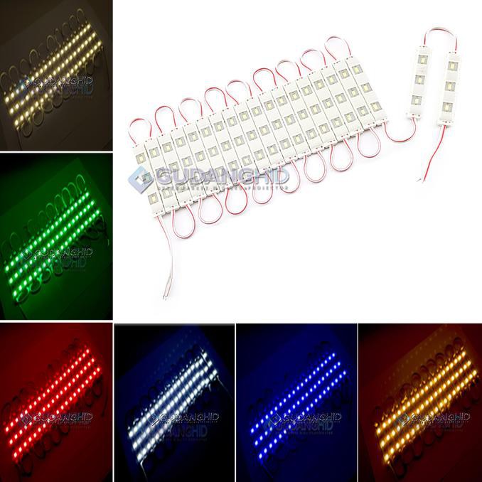 Jual Lampu LED Strip Modul SMD 5730 3 Mata Injection Module 12V IP65 - Orange | Shopee Indonesia