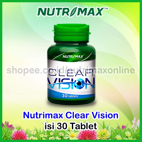 Jual Nutrimax Clear Vision With Eyebright Herb Isi 30 Vitamin Untuk ...